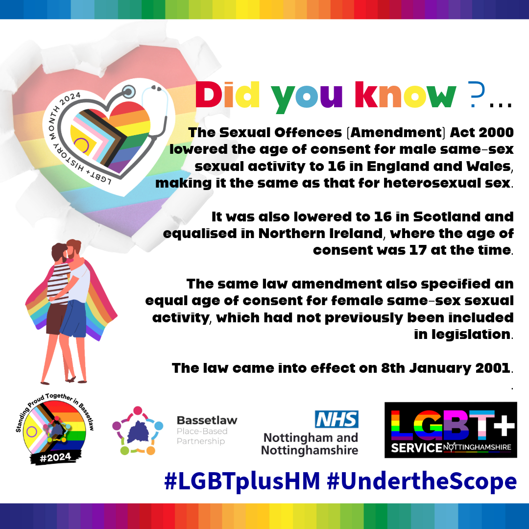 lgbt History month 2024 – Mental Health Bassetlaw
